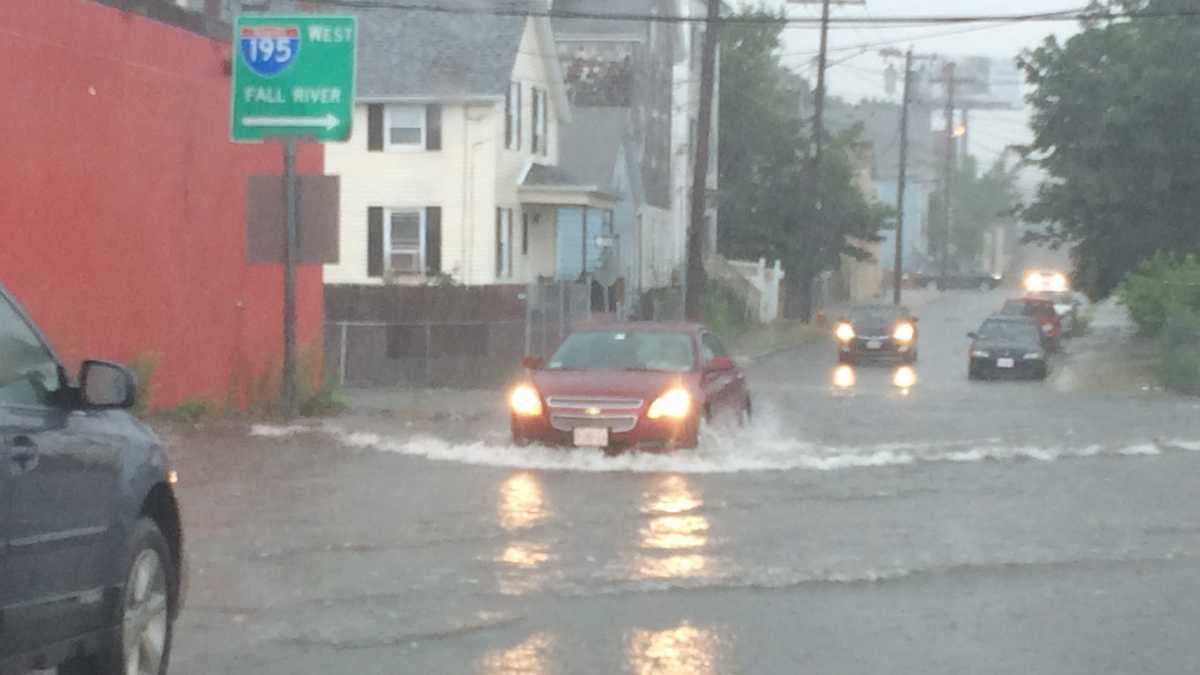 Photos: Torrential rain from 'Arthur' causes flash flooding