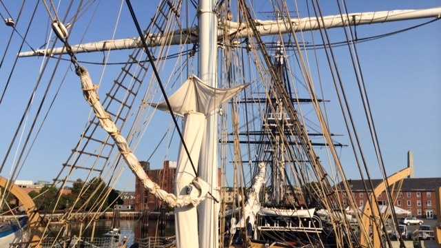 Rare ship in town for tours