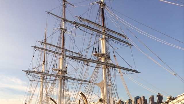 Rare ship in town for tours
