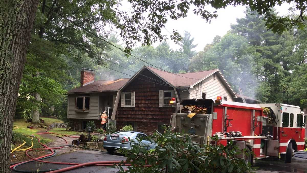 Lightning strikes home; storm threat continues