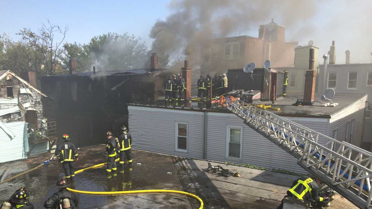 6-alarm fire 'consumes' East Boston buildings