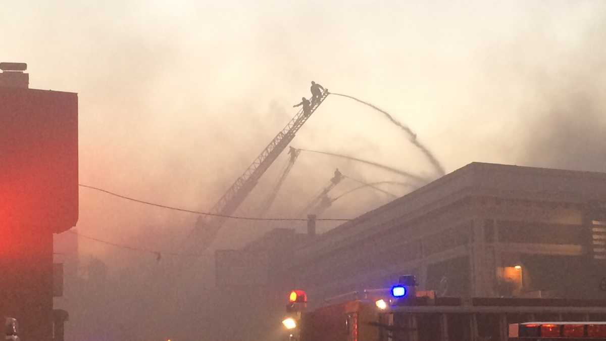 56 displaced after massive 9-alarm fire in Allston