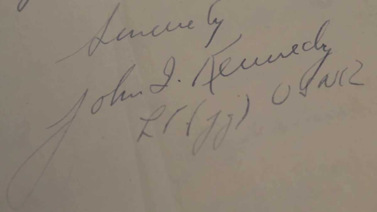 JFK letters from WWII sell for $200K at auction