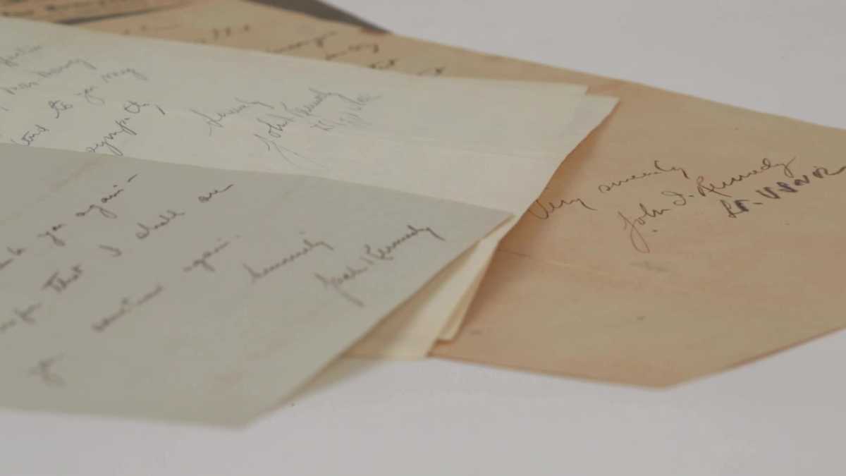 JFK letters from WWII sell for $200K at auction