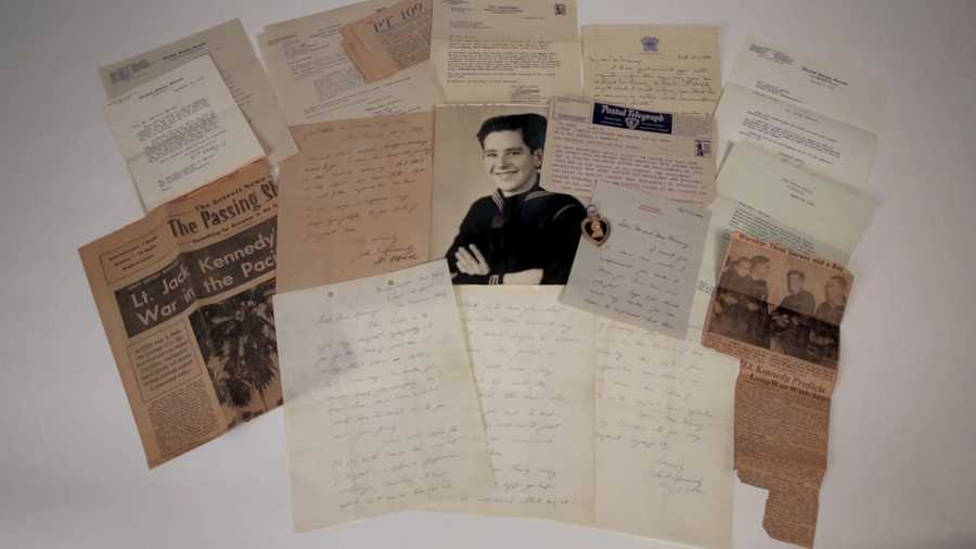 JFK letters from WWII sell for $200K at auction