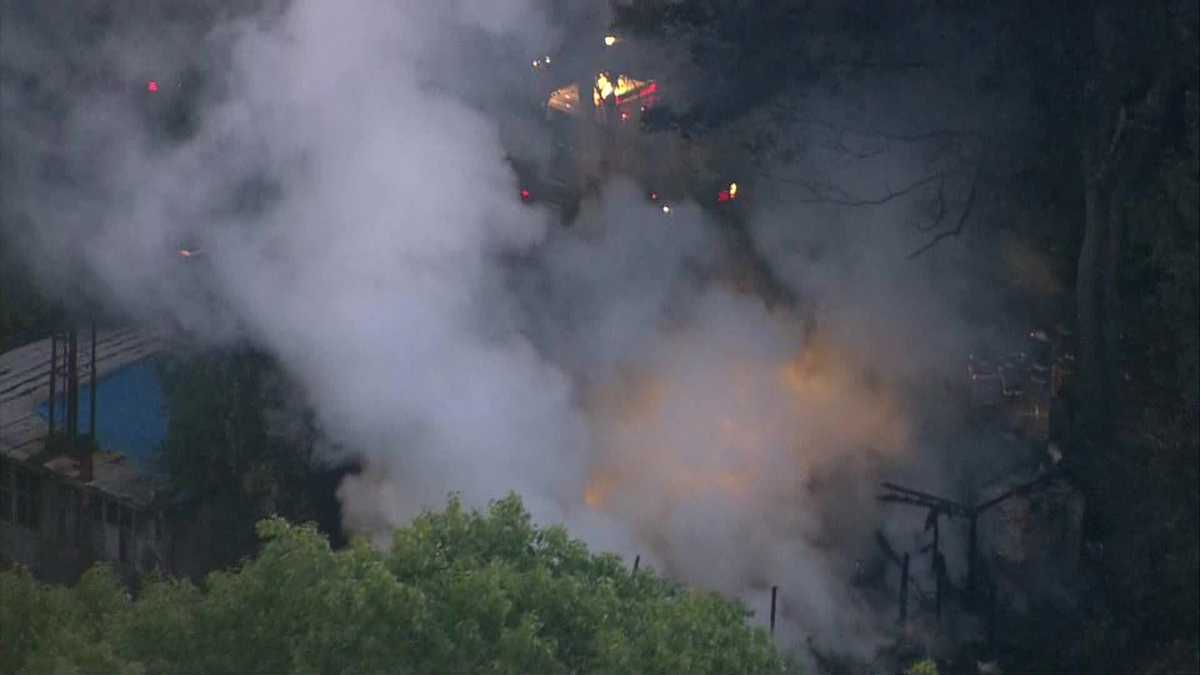 Large fire destroys Ashburnham home