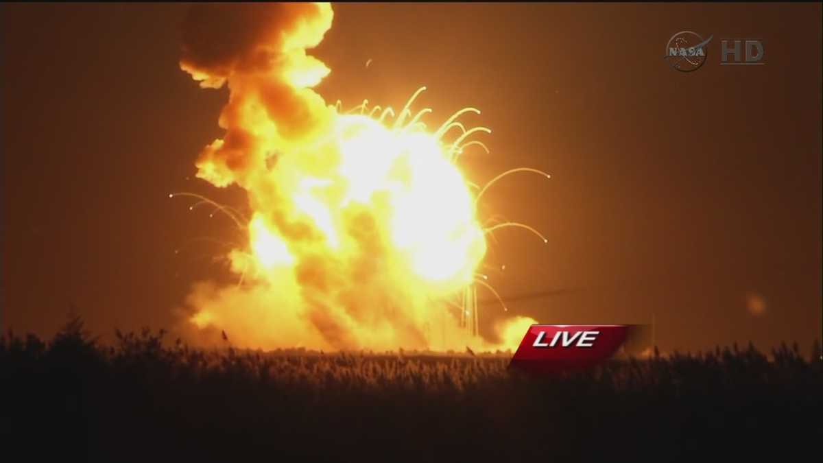 Photos: Rocket explodes at liftoff