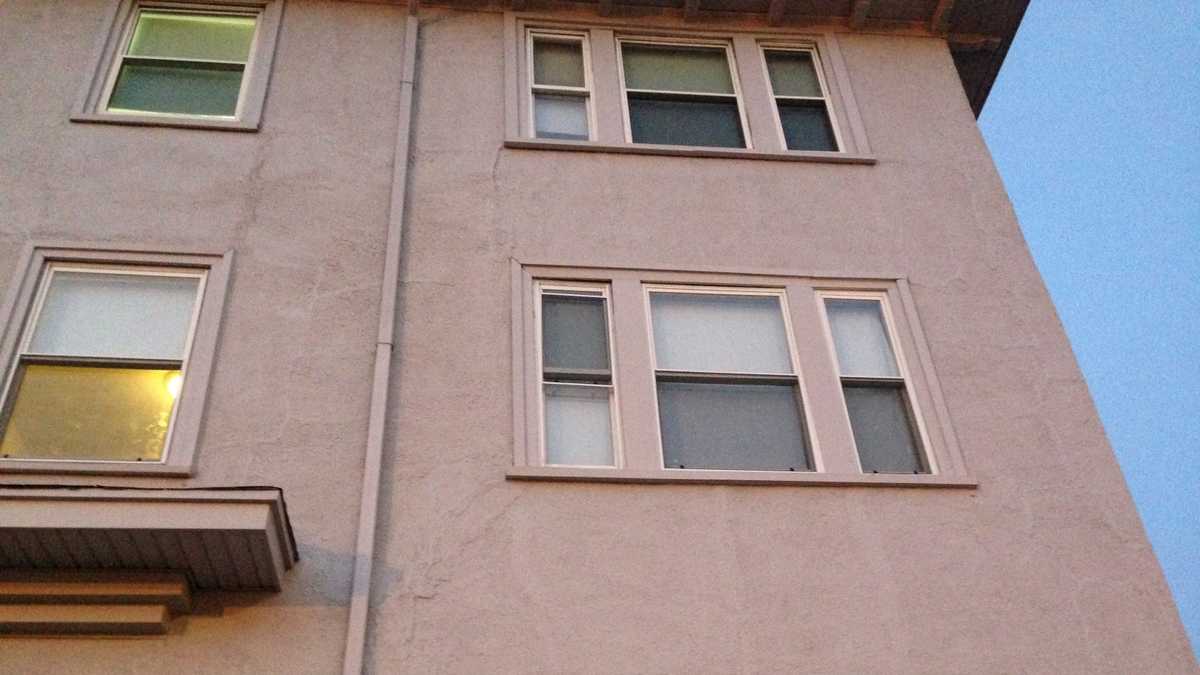 Child falls from second-floor window