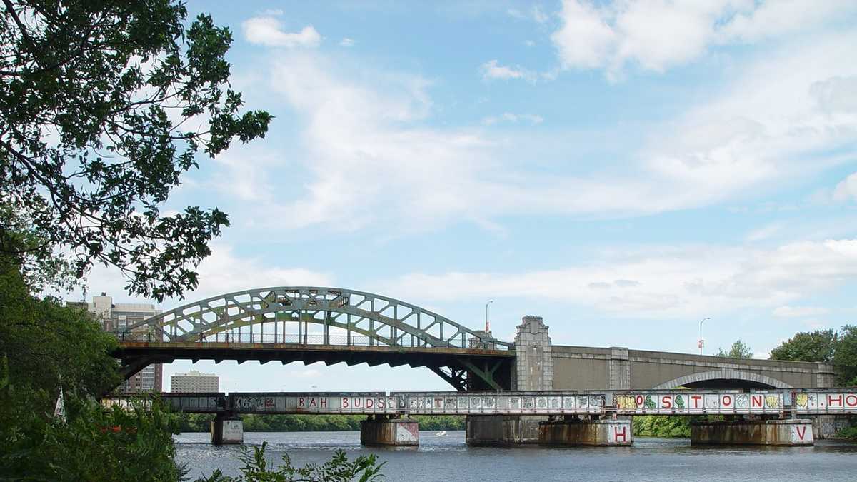 Woman falls or jumps onto Storrow Drive from BU Bridge