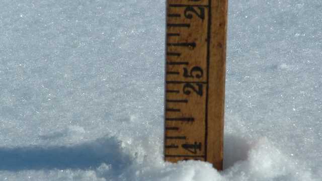 So just how do you measure snowfall?