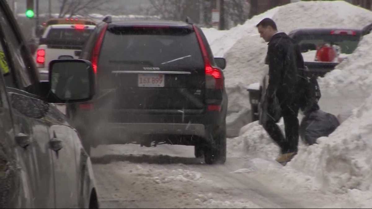 Traffic changes announced for Boston ahead of blizzard
