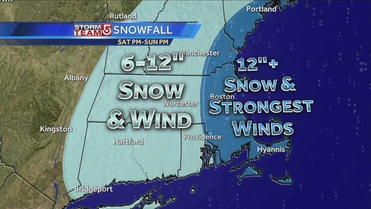 Blizzard watch issued as Boston breaks record for snowiest February ever