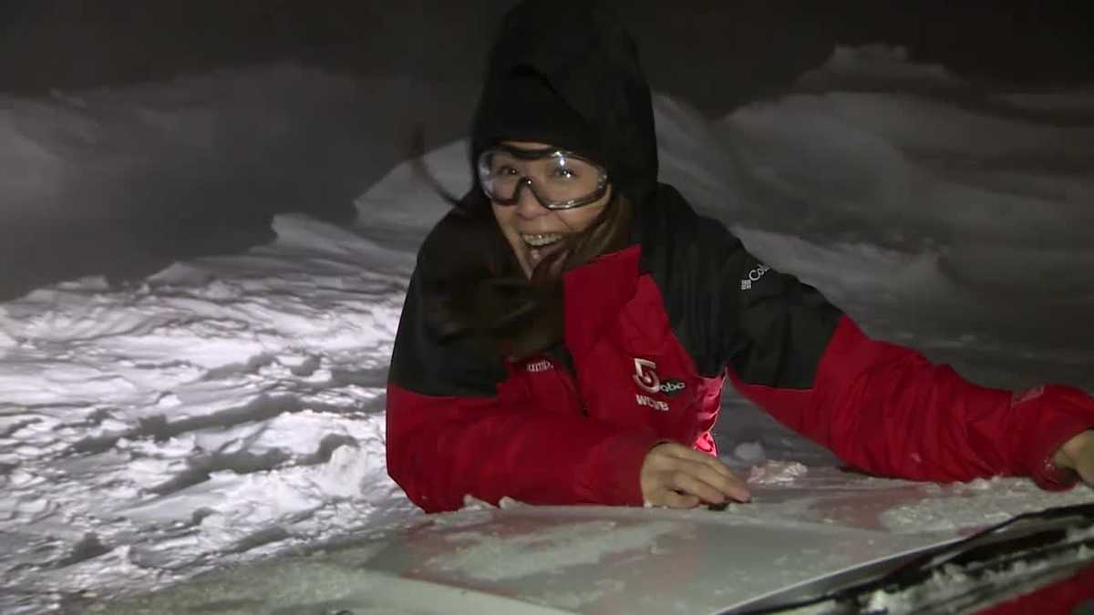 Dramatic video shows power of blizzard impacting New England