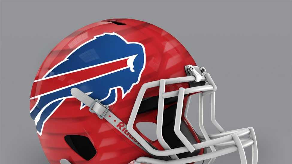 Designer gives NFL team helmets a bold makeover