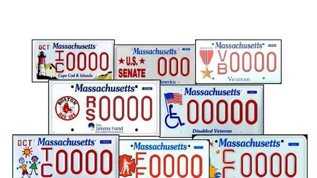 Take a look: Massachusetts 48 specialty license plates