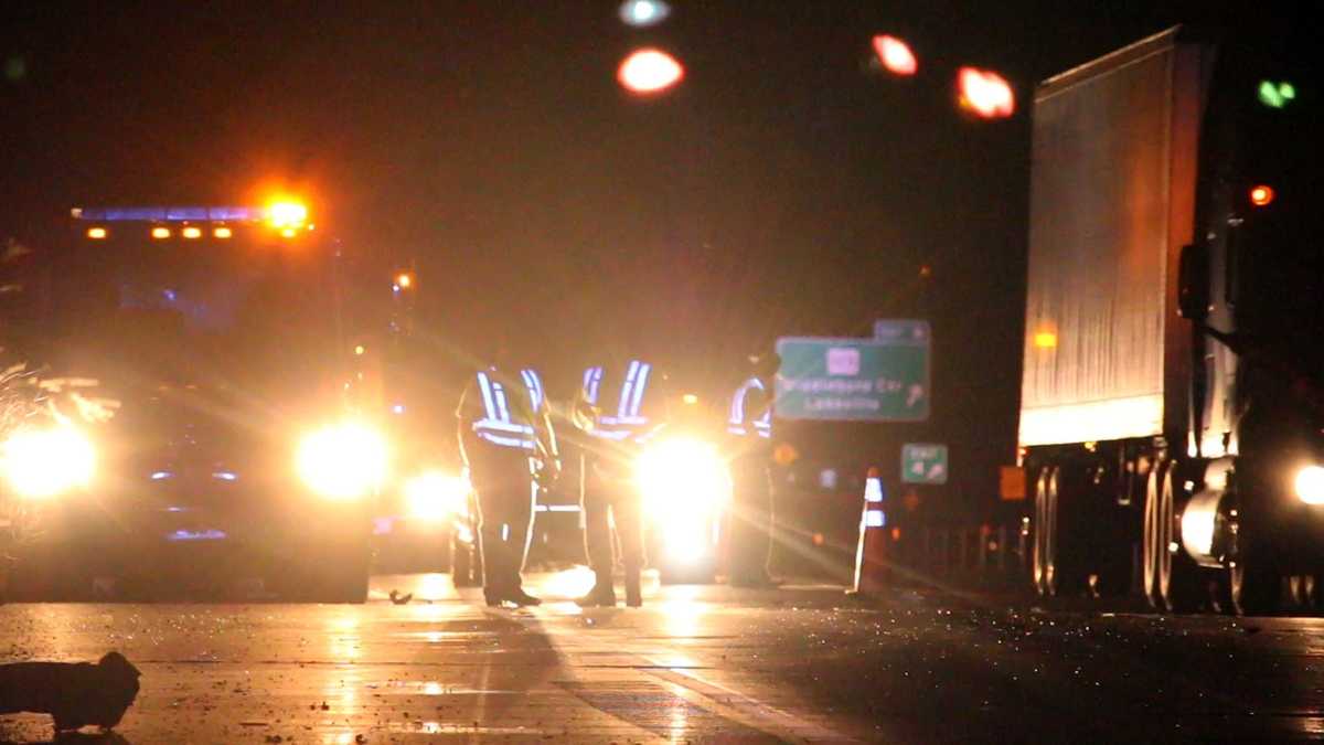 Tow truck driver seriously hurt when hit on highway