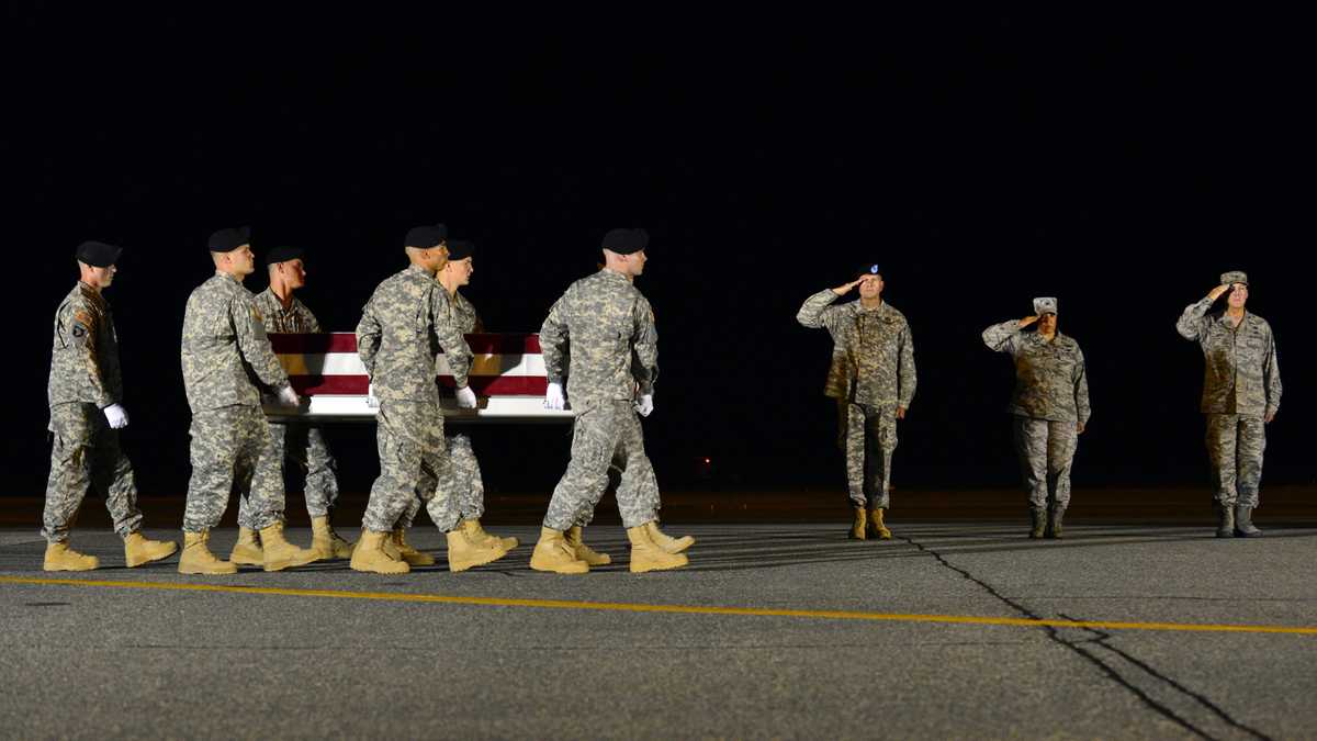 Body of RI soldier killed in Afghanistan arrives in US