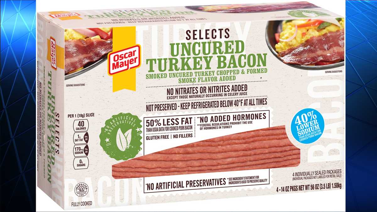 2 million pounds of Oscar Mayer turkey bacon recalled