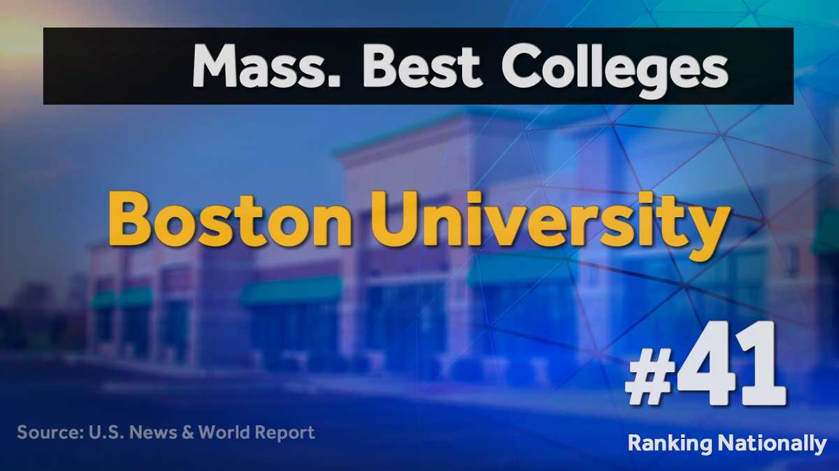 New rankings: Massachusetts best colleges