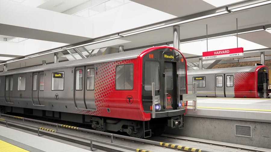 See the new MBTA subway car designs