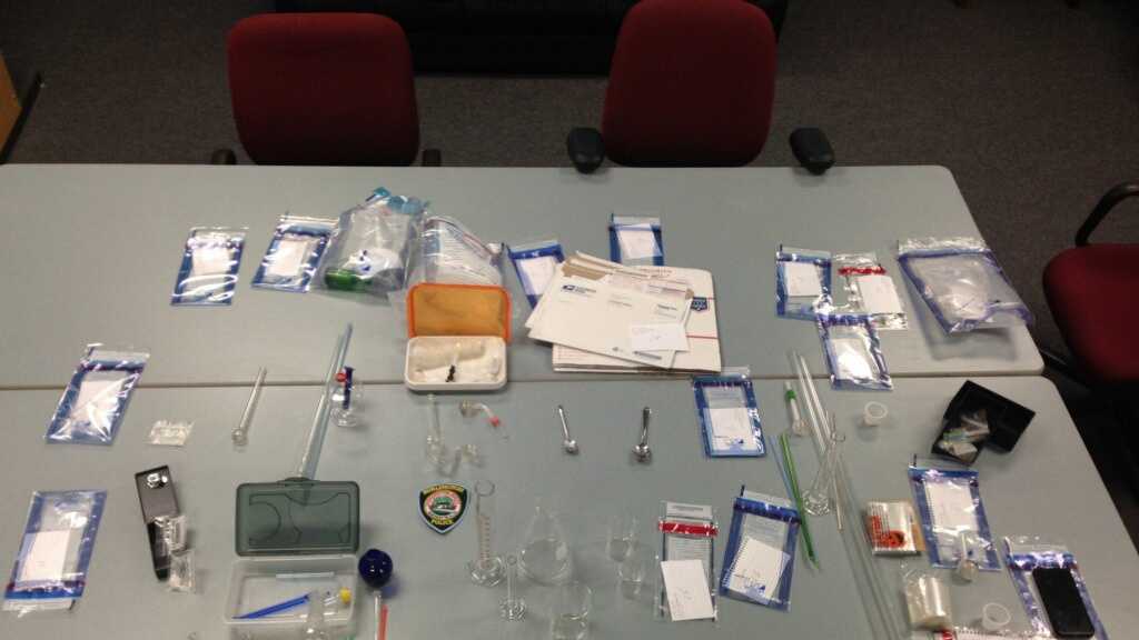 Hotel guests ran meth lab in room, police say