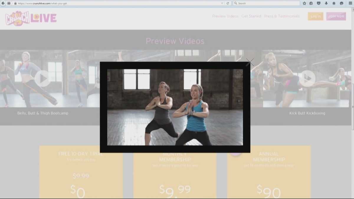 Take trainers anywhere with streaming workouts