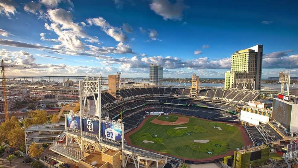 Baseball stadium turned into 9-hole golf course