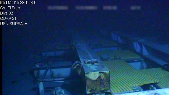 El Faro sinking: NTSB releases photos of undersea shipwreck