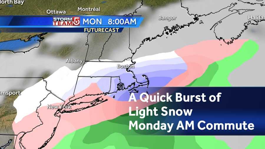 Next week expected to start with some snow