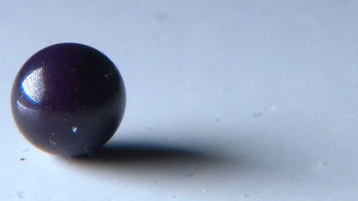 Woman finds $600 rare, purple pearl in New England clam