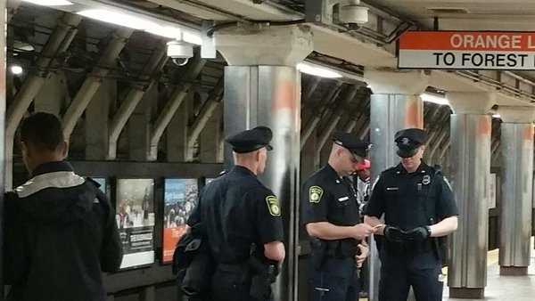 MBTA stations with the most reported crimes
