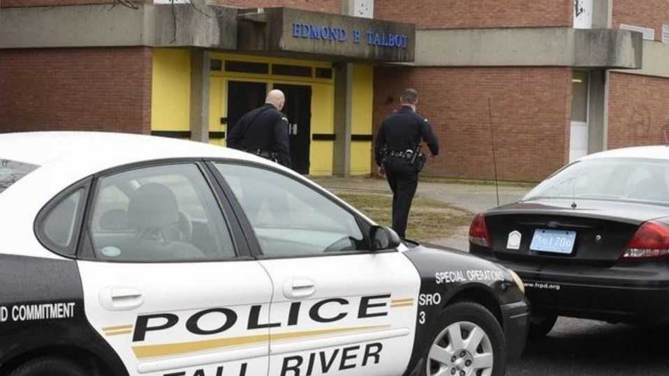 Four teenagers arrested for stabbing outside middle school