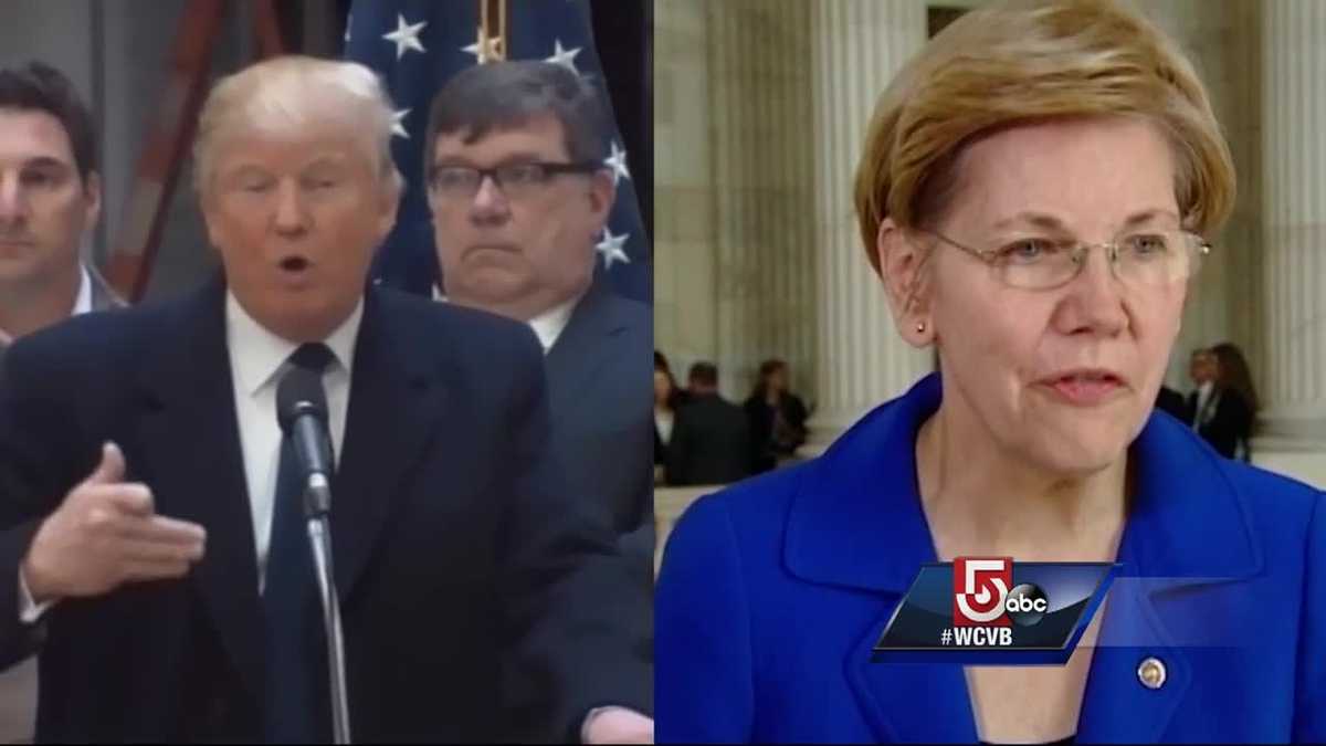 Elizabeth Warren And Donald Trump Spar On Twitter