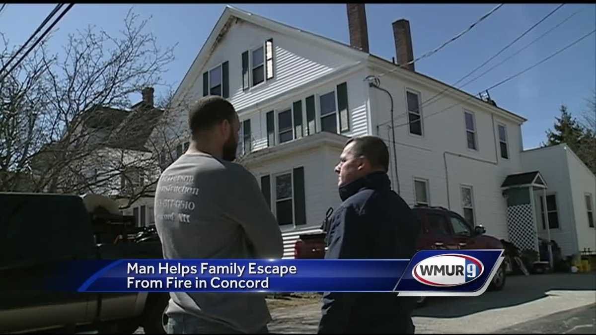Man runs into burning building to rescue residents