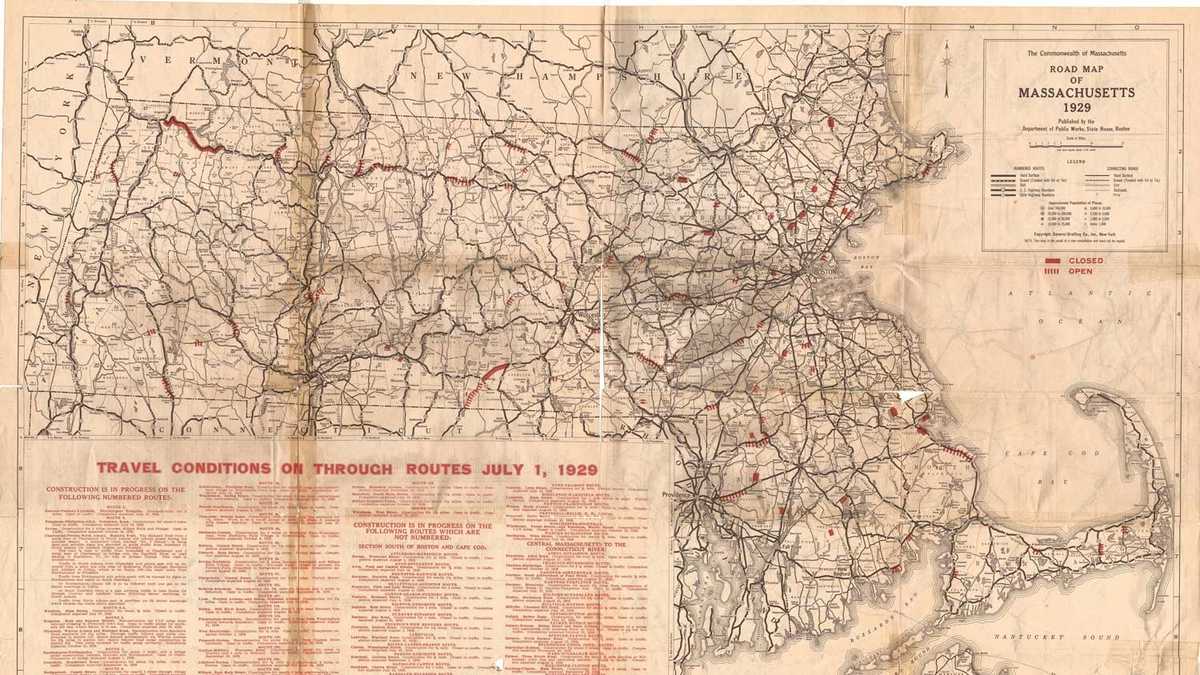 Historic Massachusetts maps