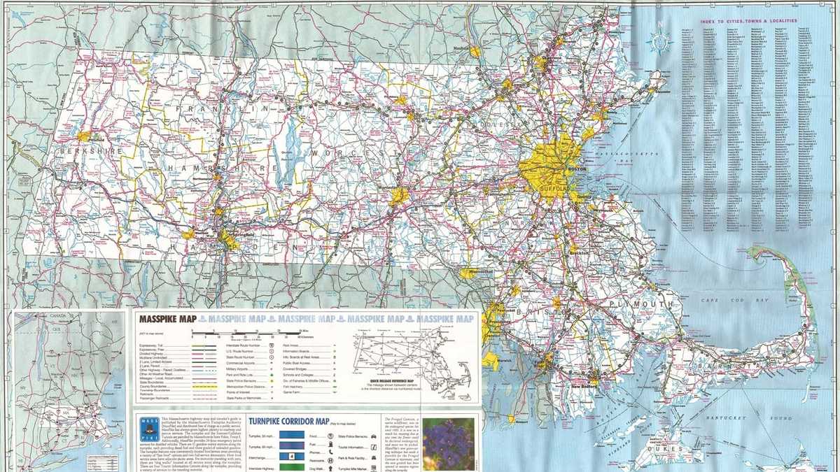 Historic Massachusetts maps