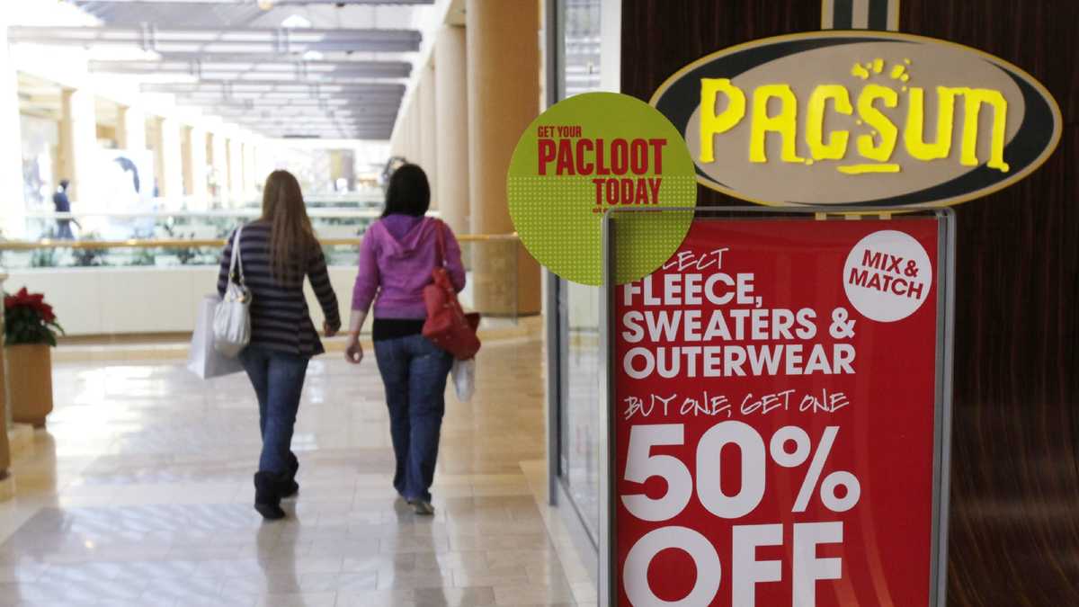 PacSun files for bankruptcy, intends to restructure debt