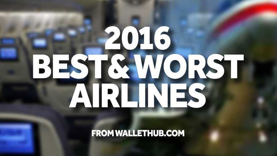 Best airlines ranked based on reliability, comfort and service