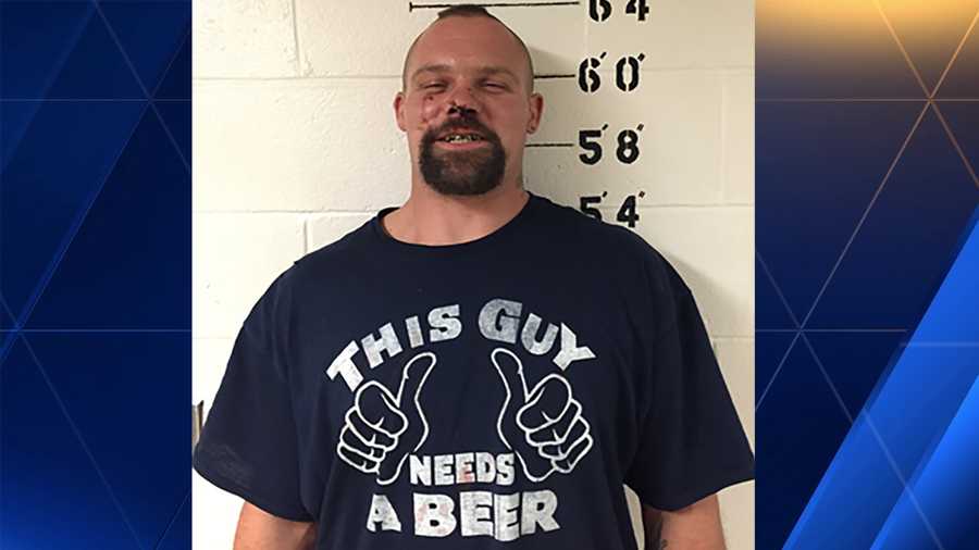 Man wearing 'This guy needs a beer' shirt charged with DWI