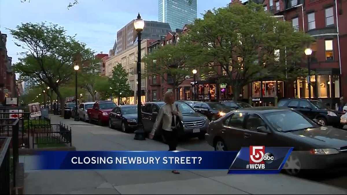 Boston's Newbury Street to be car-free for a day