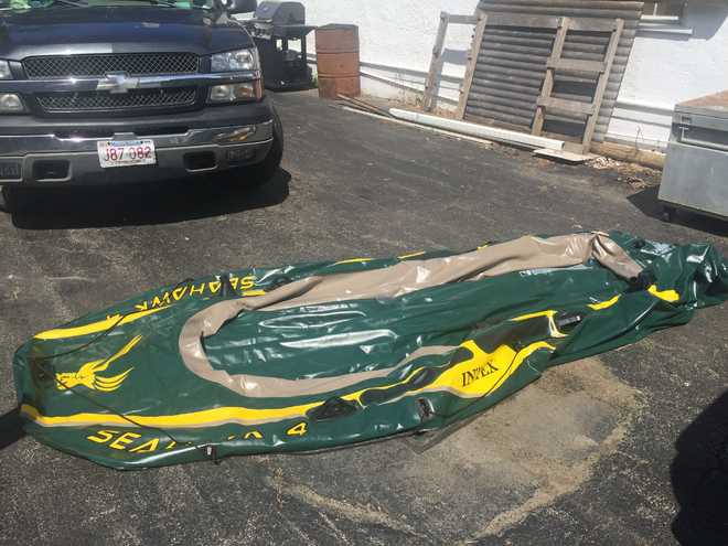 Only on 5: Couple stranded on raft describe rescue