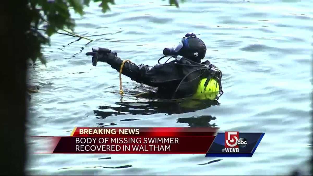 Search crews recover body of missing swimmer in Waltham