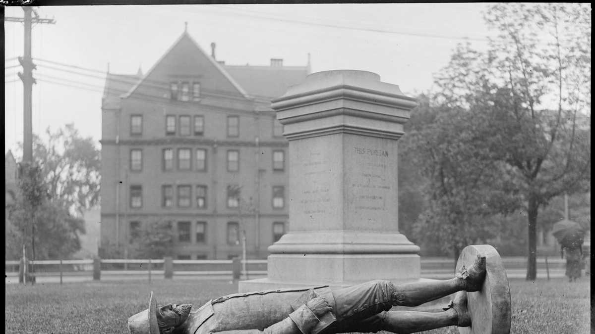 Historic photos: Boston statues and monuments
