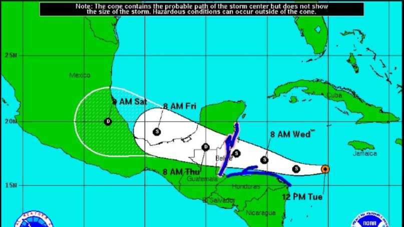 Tropical Storm Earl forms in the Caribbean