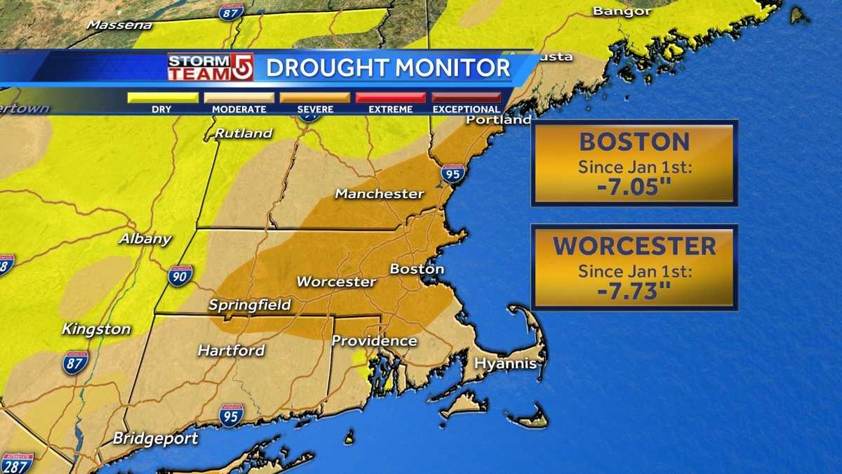 Drought worsens in Massachusetts