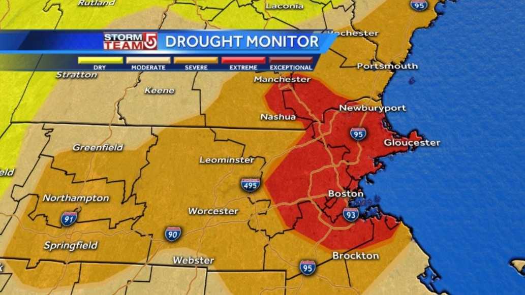 Area of 'extreme' drought in Mass. grows over 460%