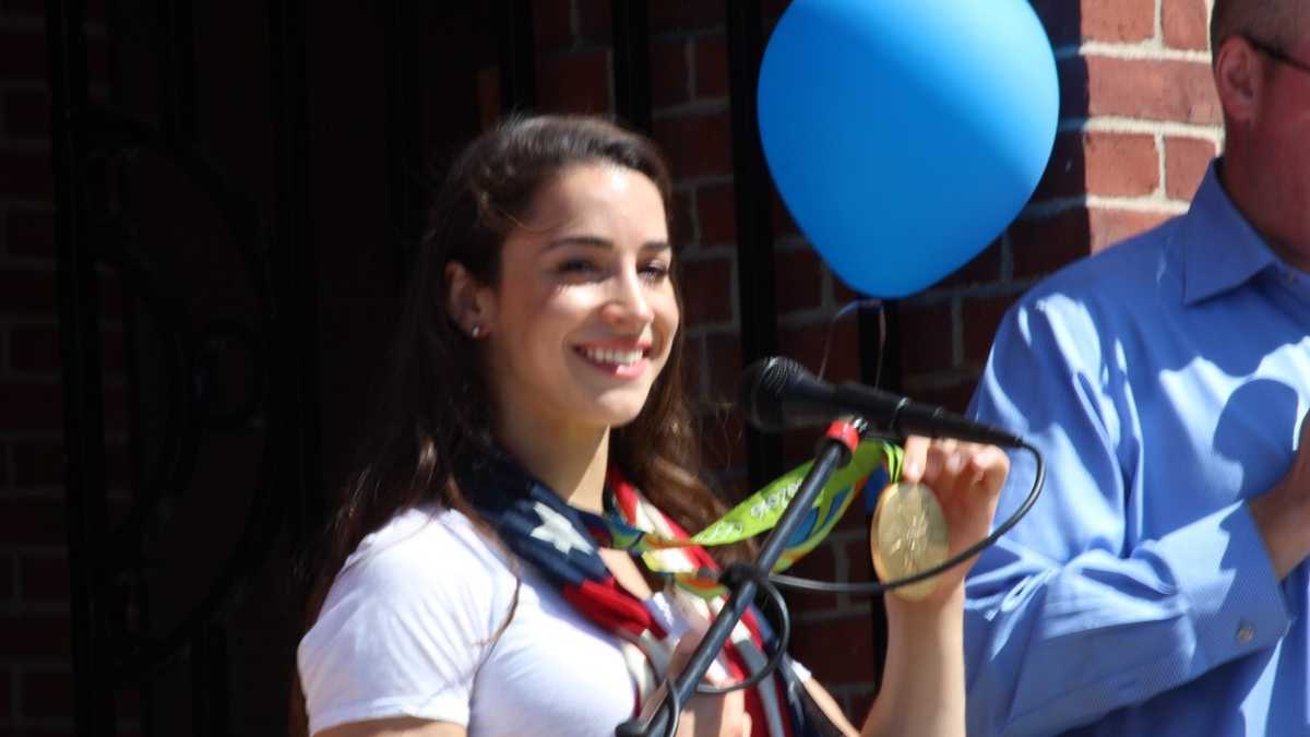 Olympic gold medalist Aly Raisman returns to Mass.