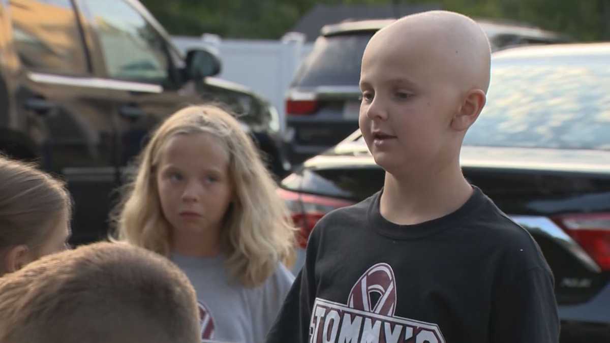 Tommy Strong: Community gathers to show support for 9-year-old battling ...