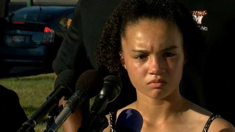 Teen who was pepper-sprayed by police shares her side of story