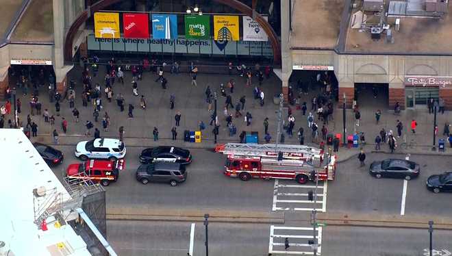 'It happened so fast.' Passengers panic after smoke fills Back Bay station